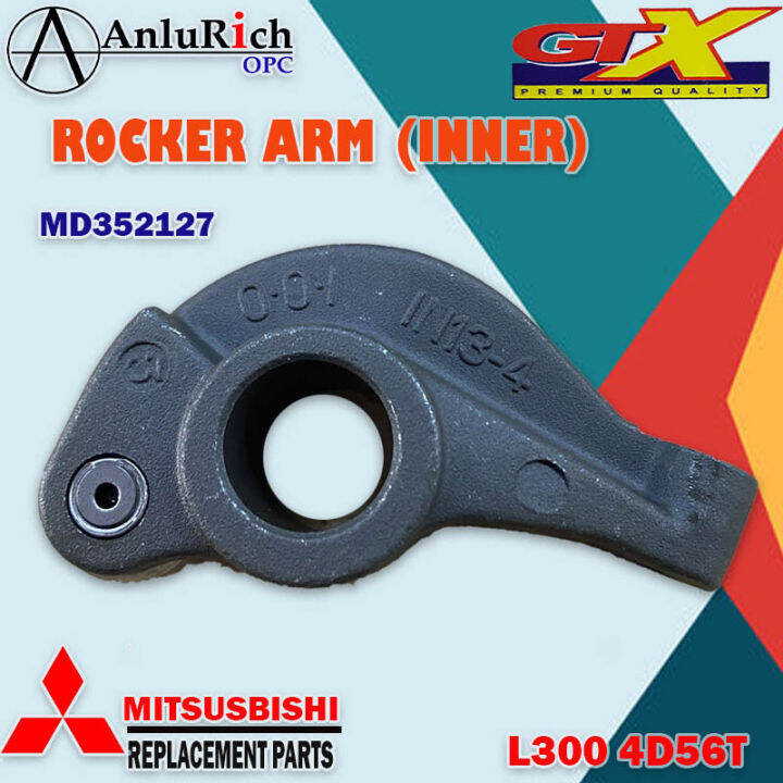Rocker Arm Inner (Without Screw) Mitsubishi L300 4D56 GTX PN: MD352127 ...