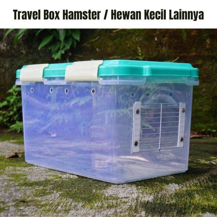 Travel Box Hamster 15L | Kandang Hamster | Pet Carrier | Box Modif ...
