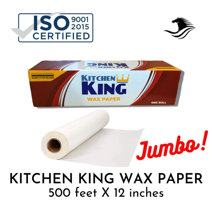 Wax Paper Jumbo Roll (500 ft. x 12 ) [ Goldwrap / Generic / Kitchen ...