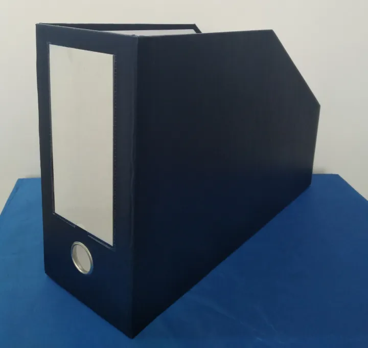 Magazine Box Horizontal Black or Dark Blue 240mmx120mmx390mm Top ...
