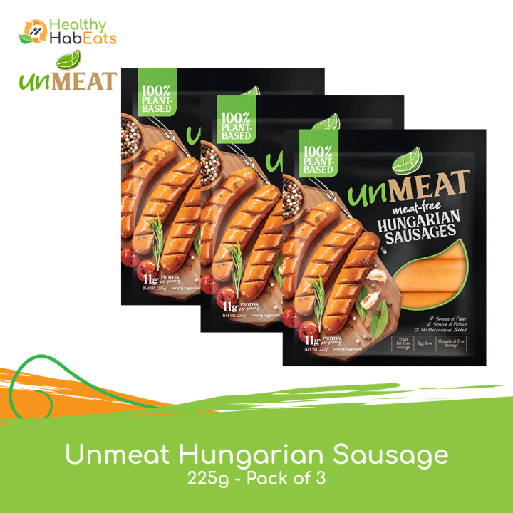 Unmeat Hungarian Sausage 225g - Pack of 3 | Lazada PH
