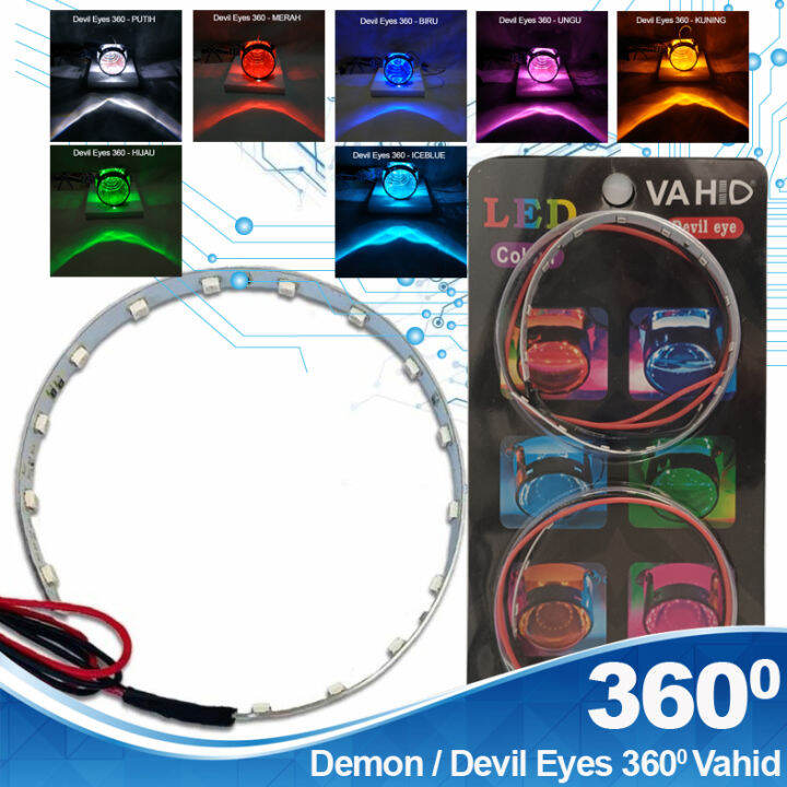 Demon Eyes 360 | Devil Eyes 360 Derajat | DE 360 Vahid | Lampu Hiasan ...