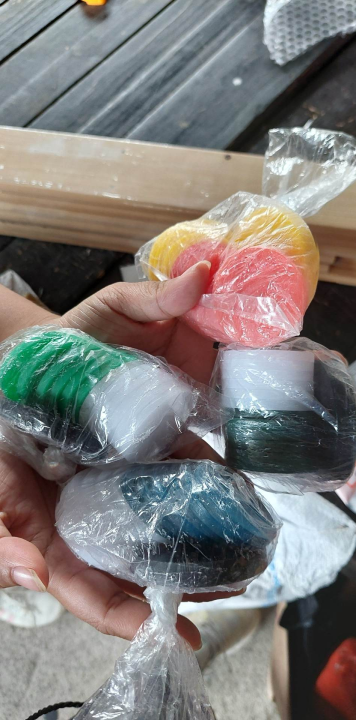 4 sets OF POOL CHIPS FIBER ANY COLOR/PICHAS PARA SA POOLAN/GAMIT SA ...