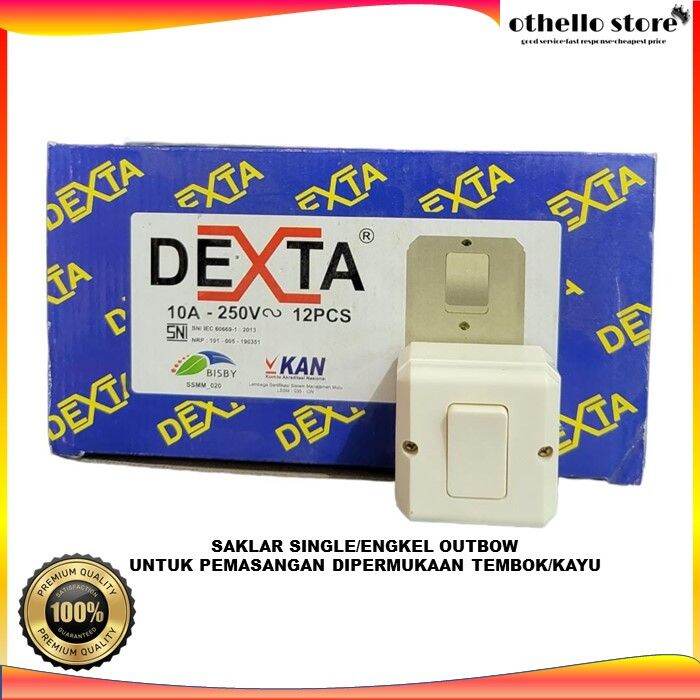Saklar Engkel Inbow Dexta Cream Tanam Pencetan Lampu | Lazada Indonesia