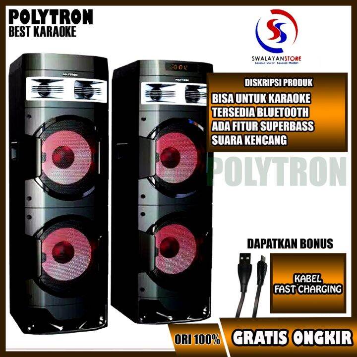 Polytron Active Speaker Pas 10df22 Garansi Resmi Lazada Indonesia