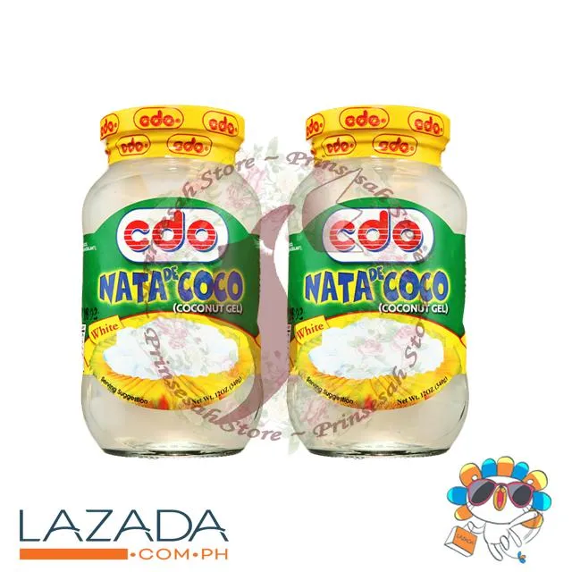 CDO Nata De Coco Coconut Gel White 340g 2 jar | Lazada PH