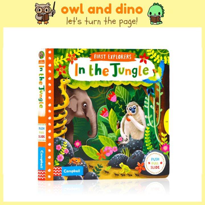 First Explorers: In The Jungle (Interactive Boardbook) | Lazada PH