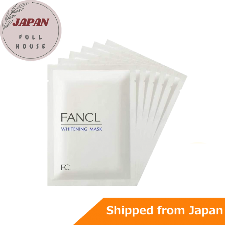 Fancl Whitening Facial แผ่น21Ml X6Sheets | Lazada.co.th