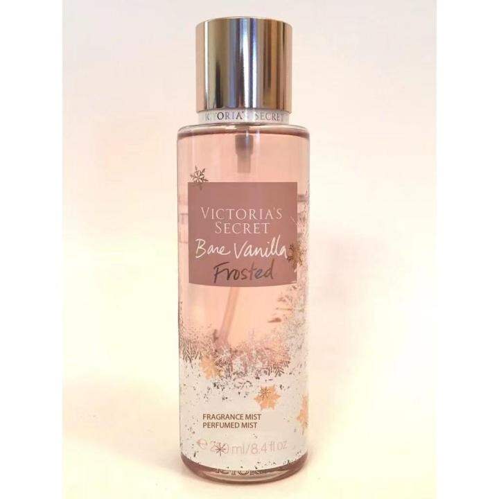 NEW Victoria's Secret Bare Vanilla Frosted with Barcode Fragrance Mist ...