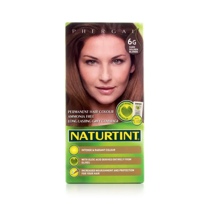 Naturtint Natural Permanent Hair Color 6G Dark Golden Blonde | Lazada PH