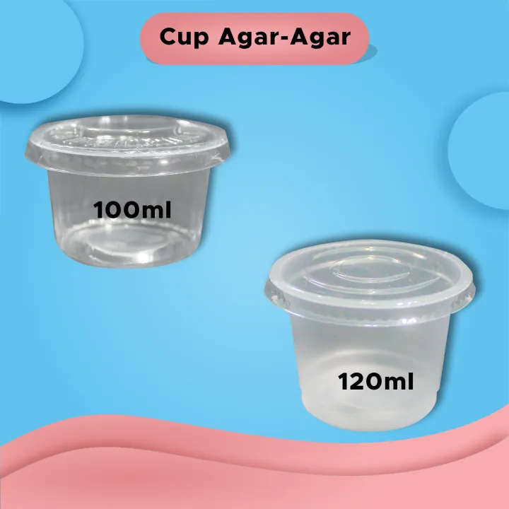 Cup Agar-Agar Plastik / Cup Jelly / Cup Es Cream 100 - 120ml | Cup ...