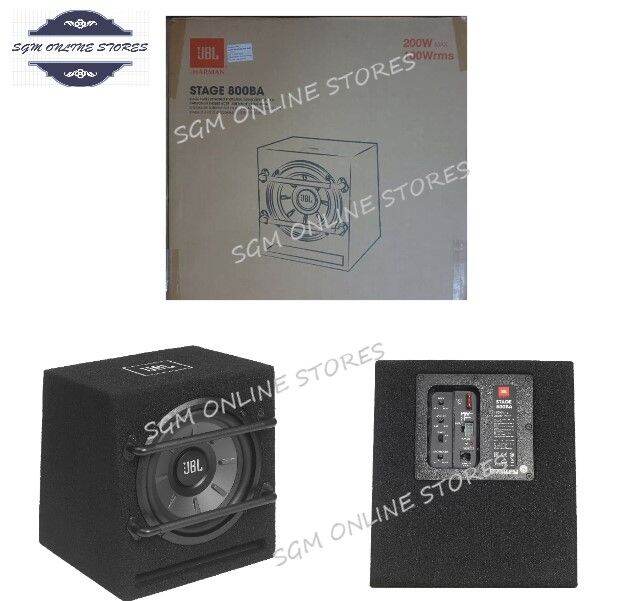 ***100% Original*** JBL Stage 800BA - Powered 8” (200mm) Subwoofer ...