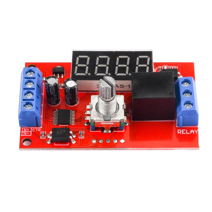 Aideepen DC 5 to 24V Timer Relay Programmable Delay Relay Module Cycle ...