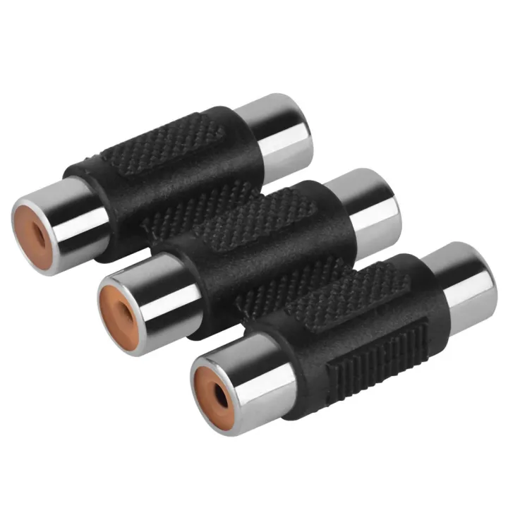 3RCA jacks to 3RCA jacks Audio line adapter | Lazada