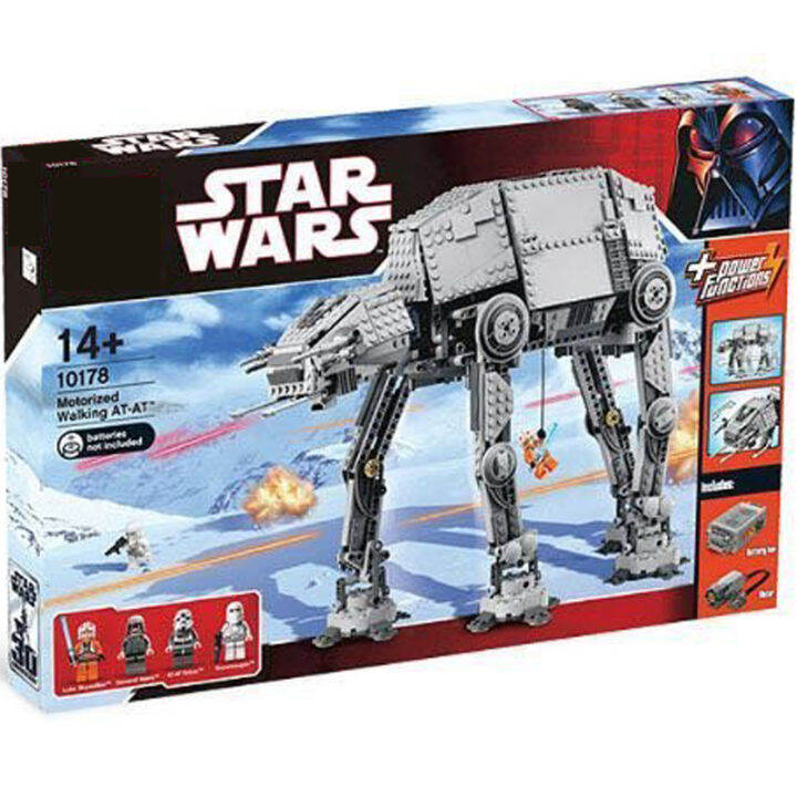 Assembled Lego Star Wars Walker armored transport robot electric ATAT ...