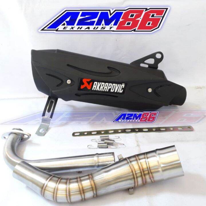 knalpot racing Akrapovic untuk NMX PCX AEROX ADV all matic | Lazada ...