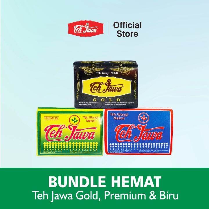 SPECIAL PROMO! Bundle Teh Jawa Gold, Premium, dan Biru | Lazada Indonesia