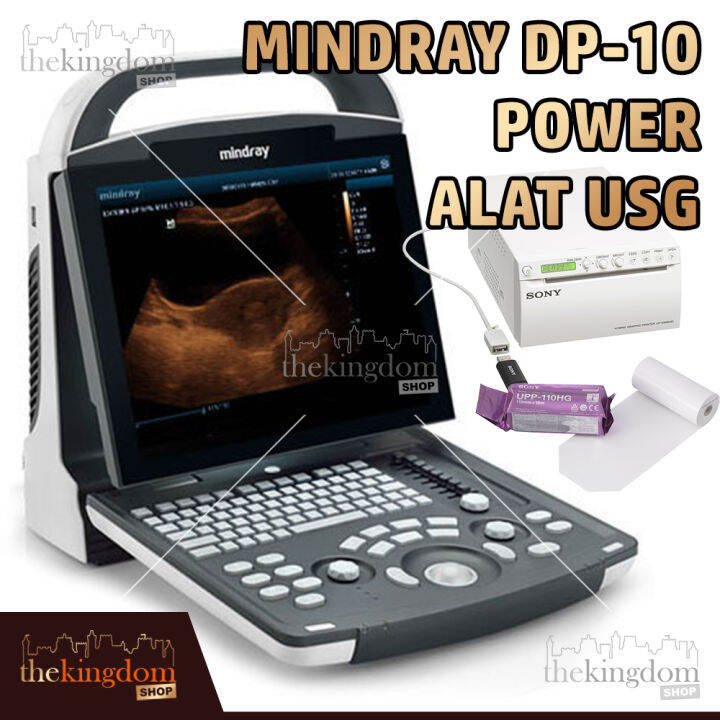 Mindray DP-10 DP10 Power Alat USG ORIGINAL + PRINTER + KERTAS THERMAL ...