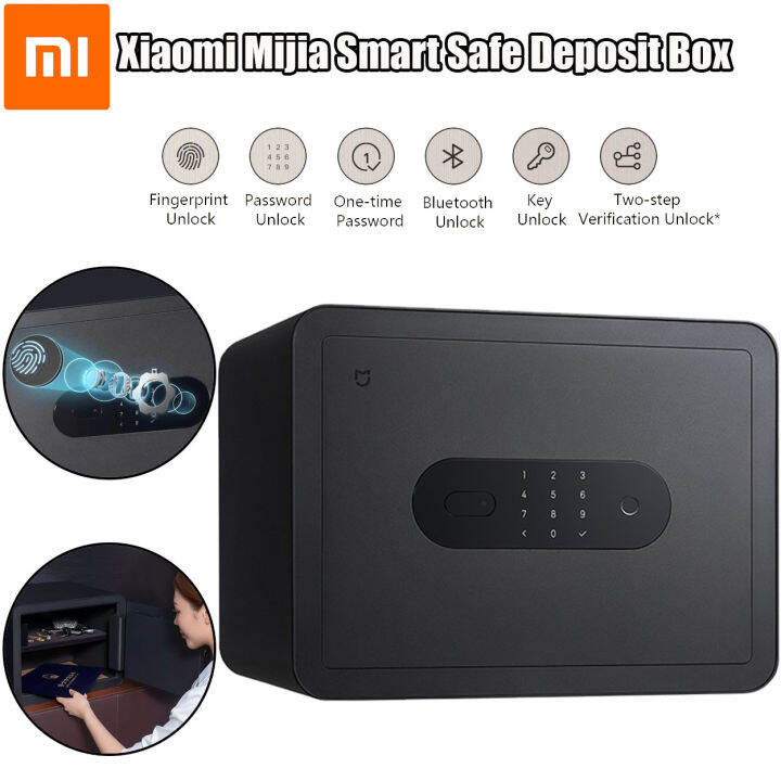 Xiaomi Mijia Smart Safe Depo sit Semiconductor Fingerprint 6 Unlocking ...