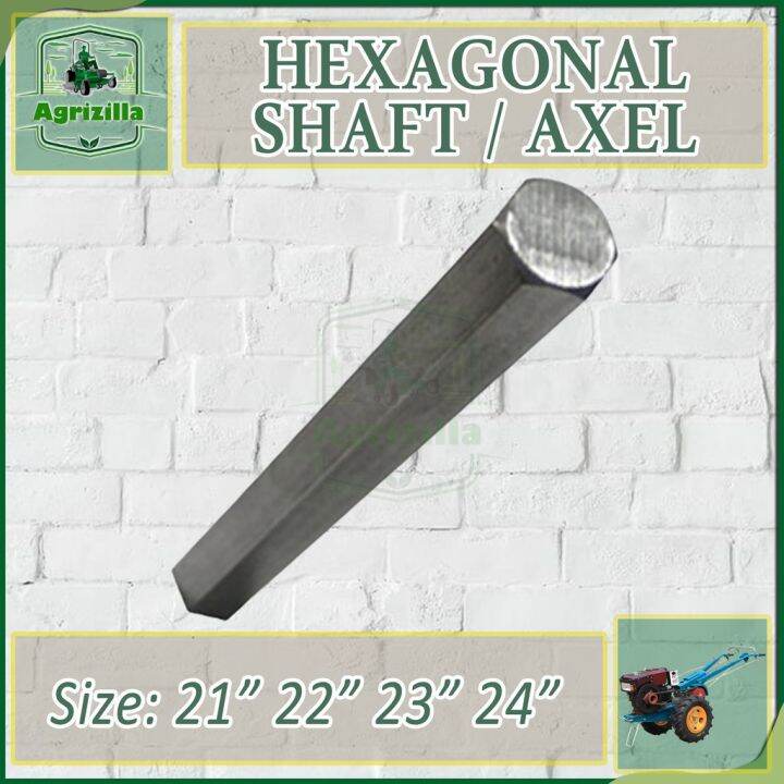 Hexagonal Shaft Axel 20 21 22 23 24 inches for Tractor Kuliglig ...