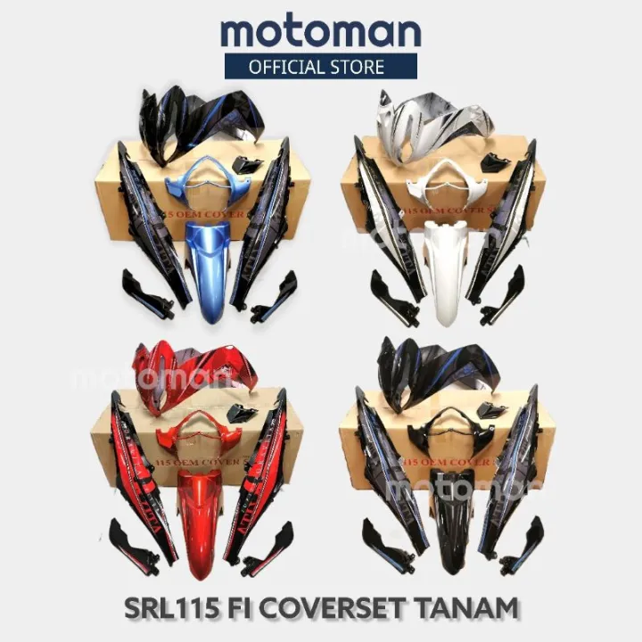 Yamaha SRL115 FI Lagenda Fuel Injection Body Cover Set OEM Tanam Srl ...