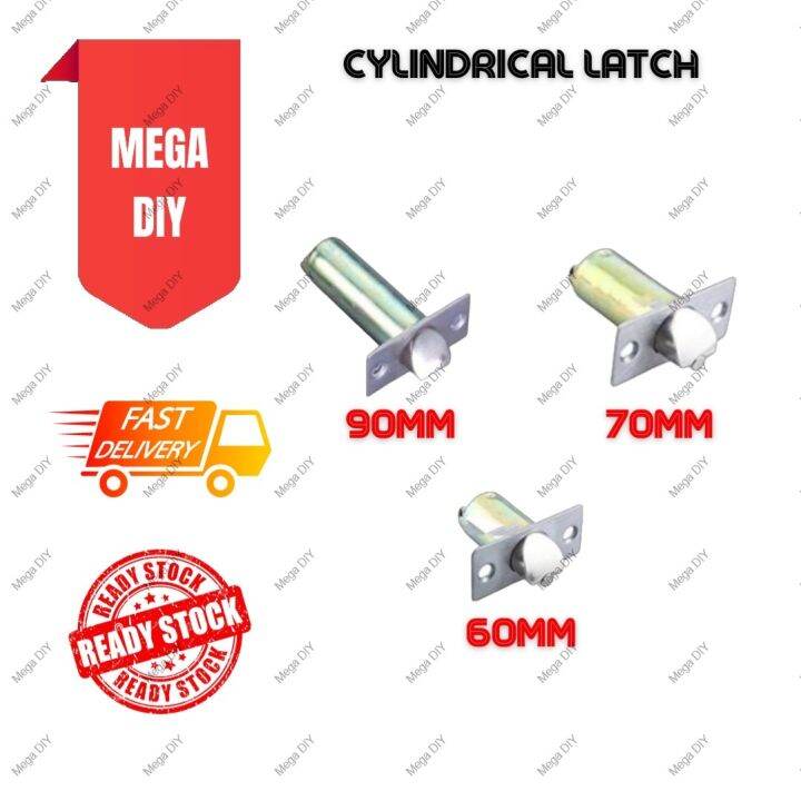 Cylindrical Door Lock Tongue Spring Latch Backset Part Cylindrical Door ...