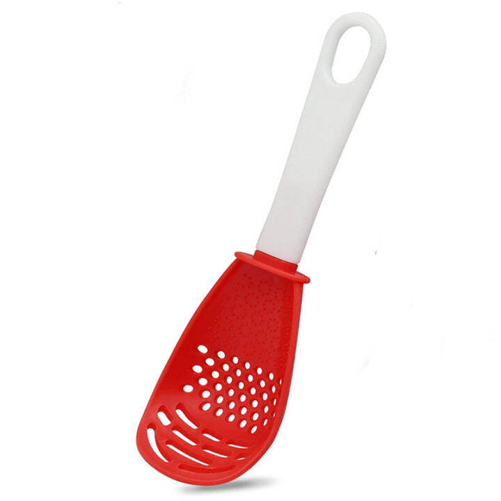 [In stock] Grinding Cooking Spoon Mash Drain Colander Grinding Ginger ...