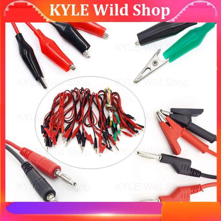 KYLE Wild Shop Multimeter Electrical DIY Test Leads Crocodile Clips ...