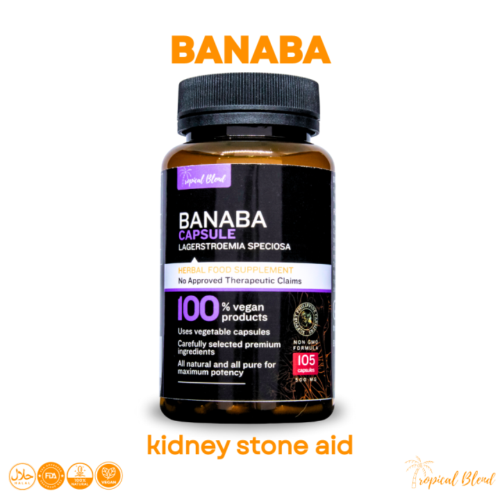 Banaba Capsules Food Supplements Pure and Organic FDA Approved | Lazada PH