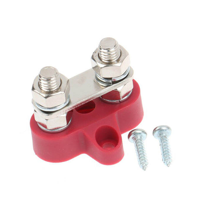 SME Terminal Block Studs M8 Junction Block Bus Bar Insulated Dual Power Distribution Stud ...