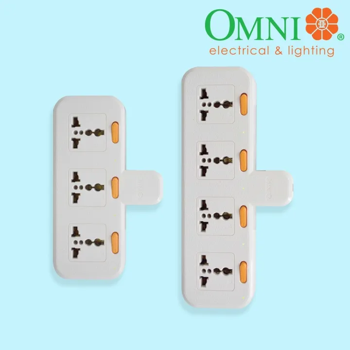 OMNI Multi Universal Adapter with Individual Switch 3gang/ 4gang - WUA ...
