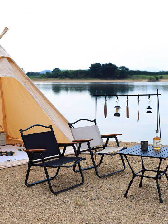 Cook Home Camping Chair Foldable Chair Beach Chair with back rest ...