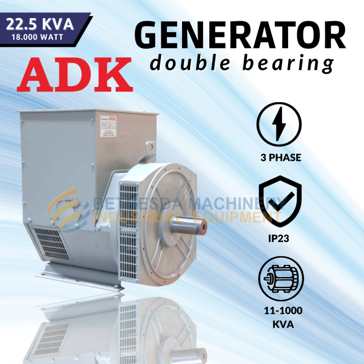 generator genset 22.5 kva 3 phase - double bearing | Lazada Indonesia