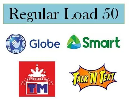 Smart, TnT, Globe, TM Load 50 | Lazada PH