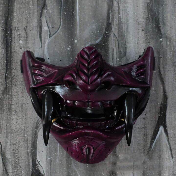 (Twinkle) Japanese Hannya Mask De-mon Oni Sam-urai NOH Kabuki Prajna ...