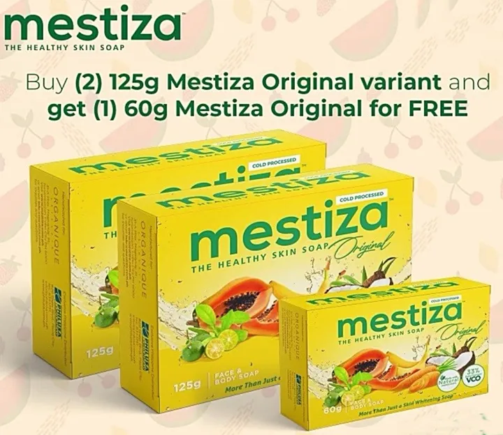 MESTIZA (Original) The Healthy Skin Soap, Complete Herbal Soap (Bundle ...