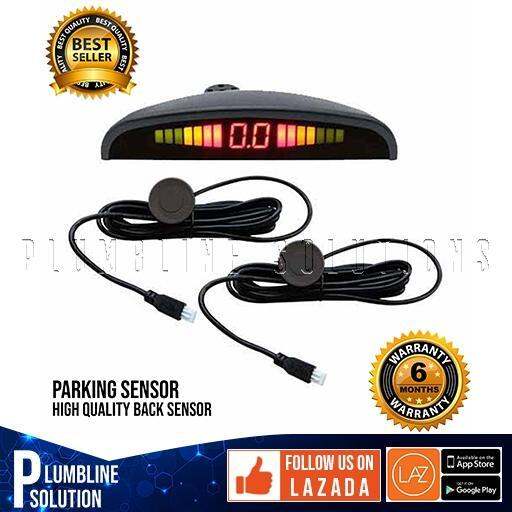 Car Parking 2 Hole Sensors LED Reverse Radar Kit with Digital Colored ...