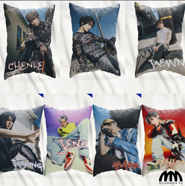 NCT Dream Merch- Small, Medium, Large Pillows - Jaemin, Jisung, Jeno ...
