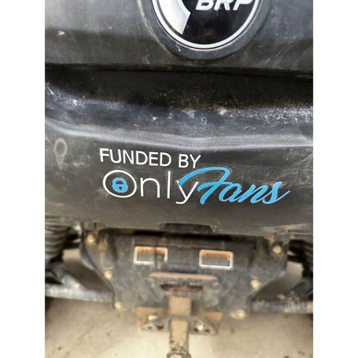 Funded By onlyfans sticker | Lazada