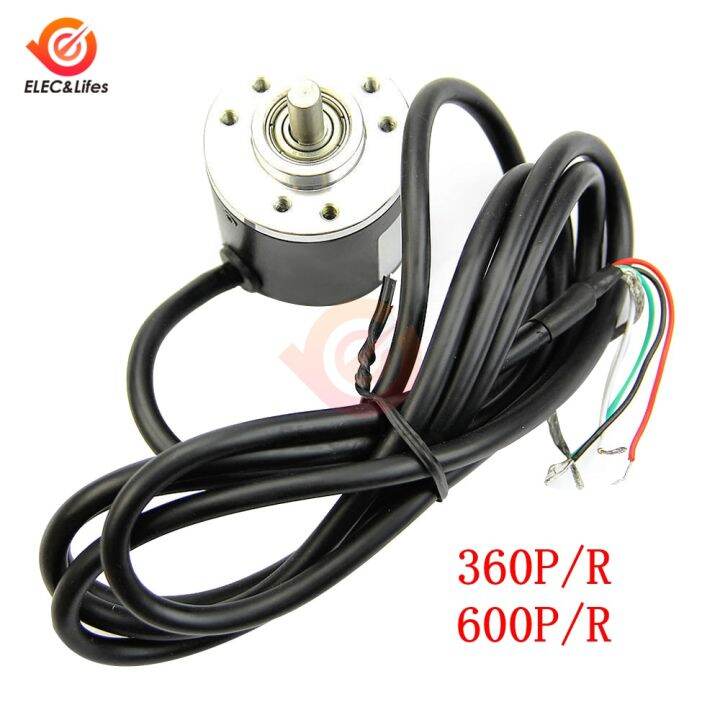 360 P/R 600 P/R Encoder Incremental Optical Rotary 600 Pulse/R 360 ...