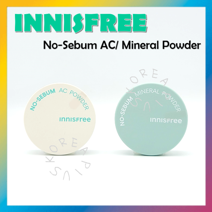 [INNISFREE] No-Sebum AC/ Mineral Powder 5g | Lazada