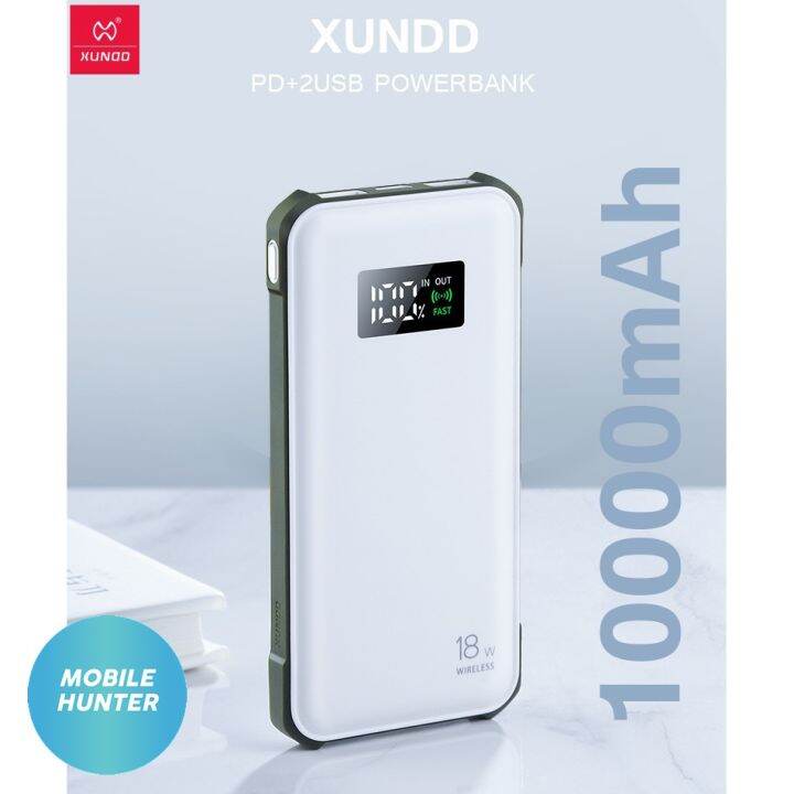 XUNDD Wireless Power Bank 10000mAh for Xiaomi Mobile Phones | Lazada PH