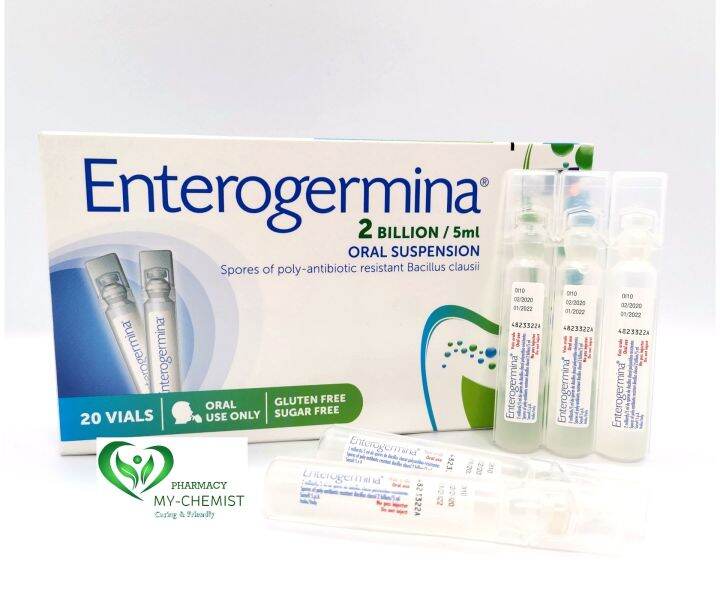 Enterogermina 2Billion/5ml Probiotics Oral Suspension EXP 08/24 | Lazada