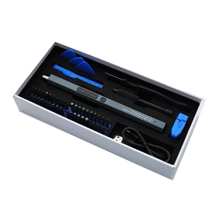 LEI Electric Screwdriver USB Charging Screwdriver Magnetic Screw Driver ...