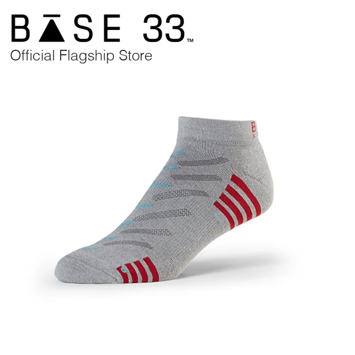 Base33 เบส33 ถุงเท้ากีฬาระดับตาตุ่ม รุ่น Low Rise | Lazada.co.th
