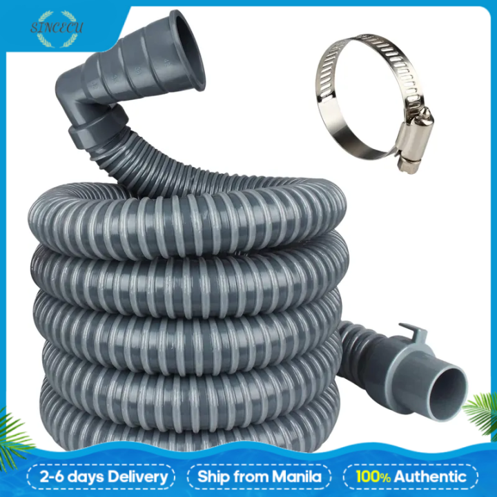 Automatic Washing Machine Elbow Drain Pipe Universal Extension Hose ...