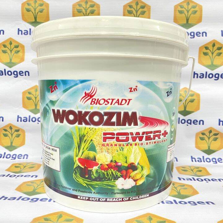 10kg BIO-ORGANIC PLANT STIMULANT WOKOZIM POWER PLUS (sold per 10kg pail ...