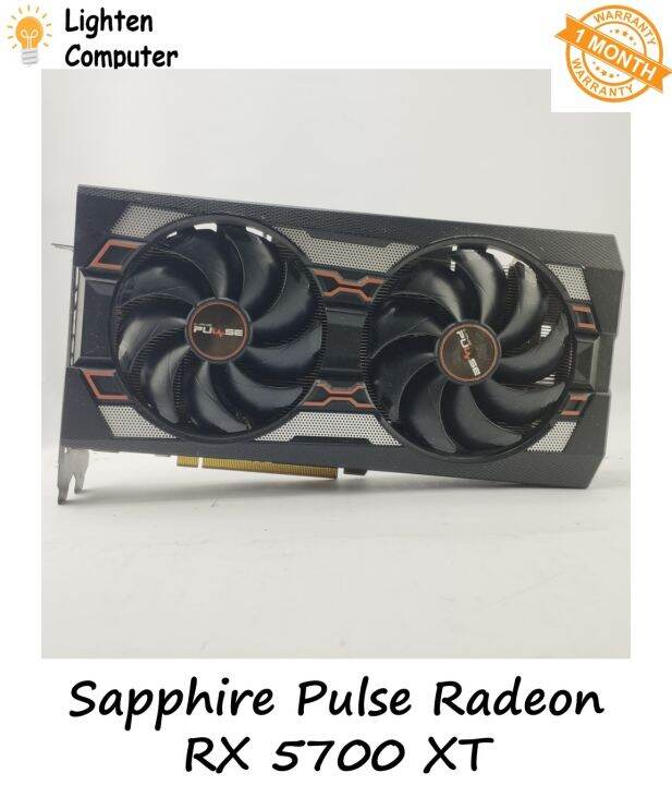Sapphire Pulse Radeon RX 5700 XT 8G GDDR6 HDMI / Triple DP OC W / BP ...