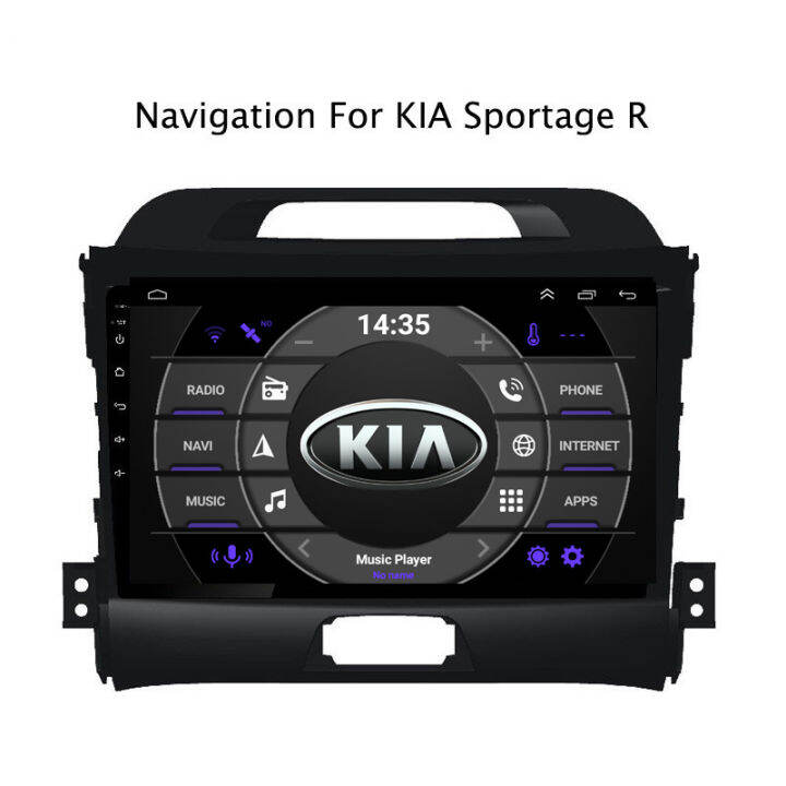 Car Android Head Unit Units Car Stereo with Panel for Kia Sportage R ...
