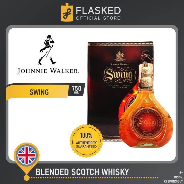 Johnnie Walker Swing Superior Blended Scotch Whisky 750mL | Lazada PH
